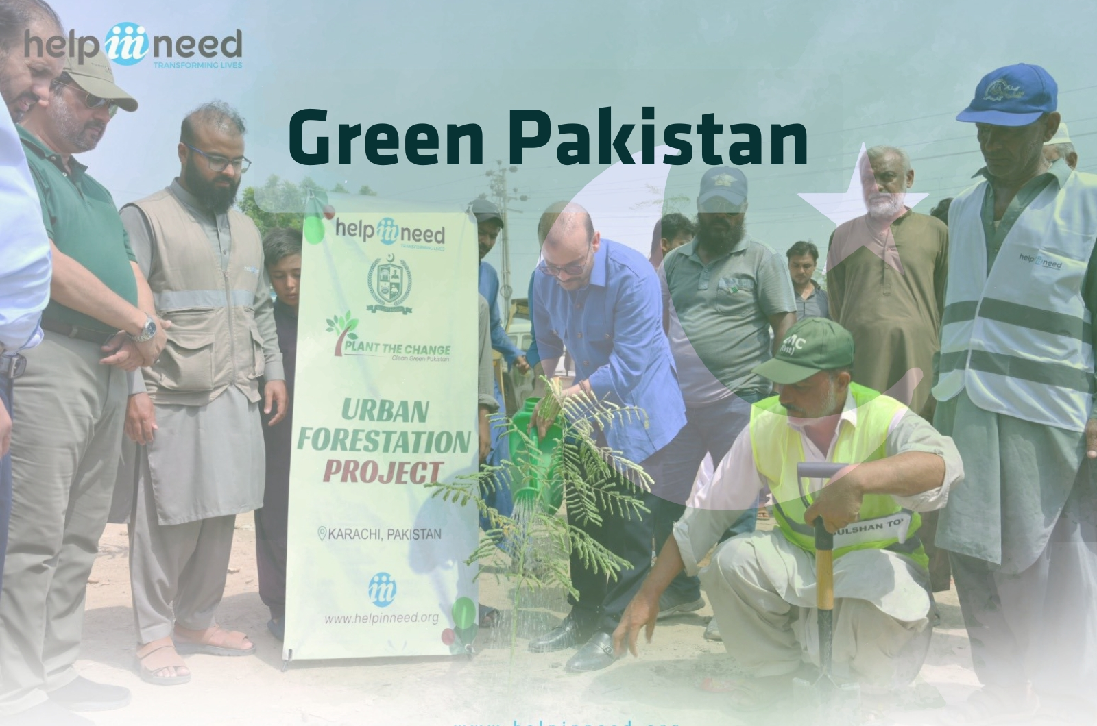 Green Pakistan: Through Green Avenue Initiative - Help in Need