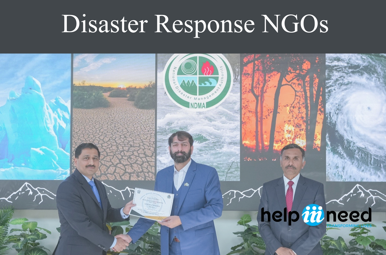 Disaster Response NGOs in Pakistan - Help in Need