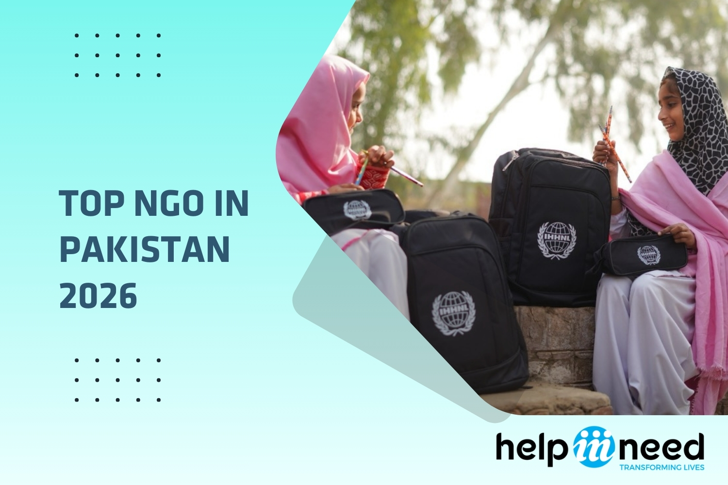 Top NGO in Pakistan 2026 - Help in Need